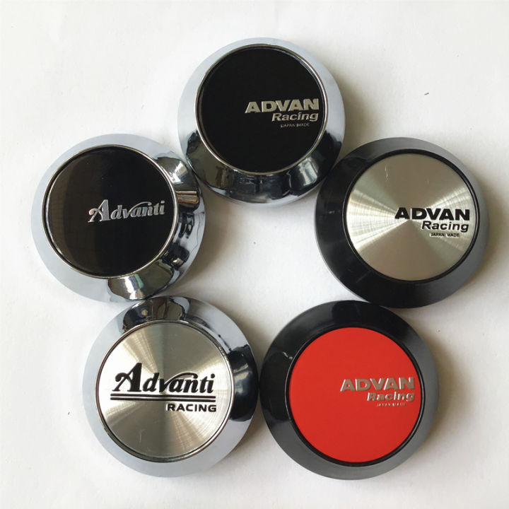 4pcs 65mm For Advan Wheel Center Hub Caps Car Styling Cover 45mm Emblem ...