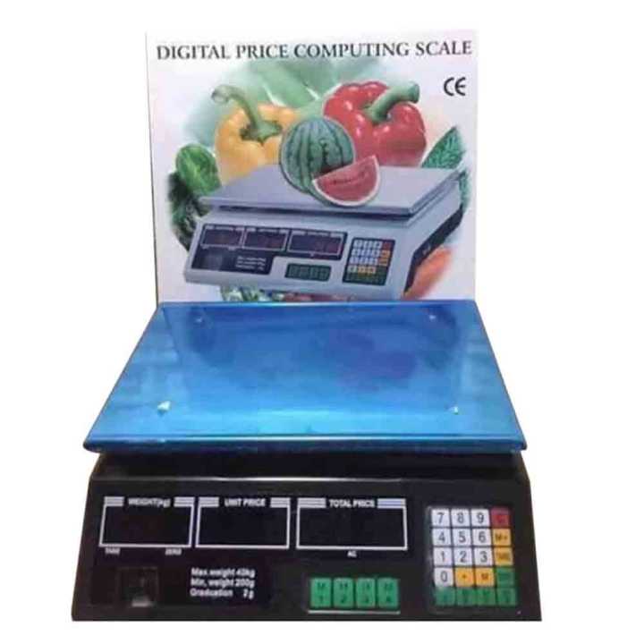Electronic Digital Price Computing Scale - 40KG | Daraz.lk