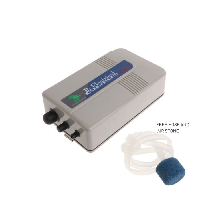 R-212 Portable aquarium emergency battery air pump, single line oxygen ...