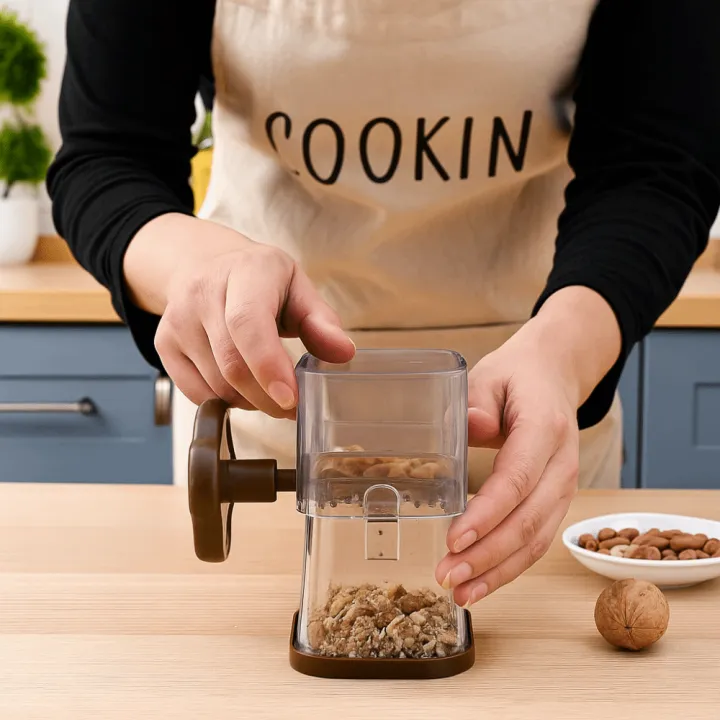 Grinding Tools Portable Nut Walnut Grinder Hand Crank Detachable Manual ...