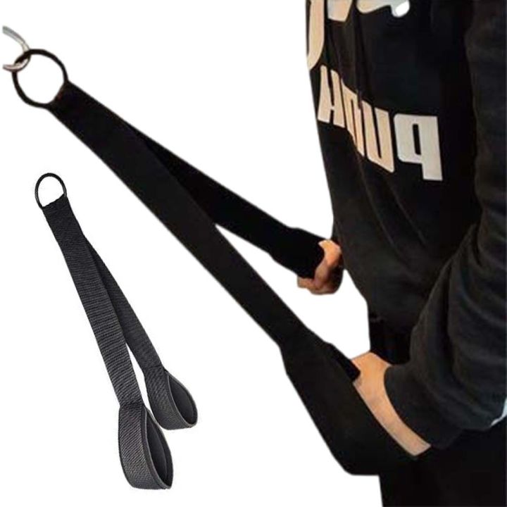 Heavy Fitness Duty Arm Biceps Triceps Rope Strap Weight Lifting ...