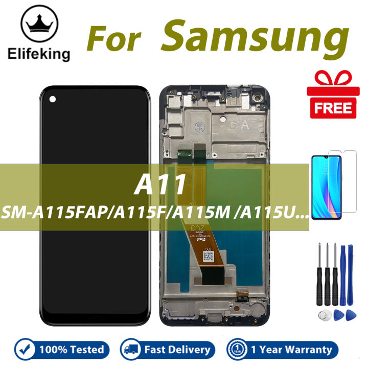 LCD With Frame For Samsung Galaxy A11 A115M A115U Display Touch Screen ...