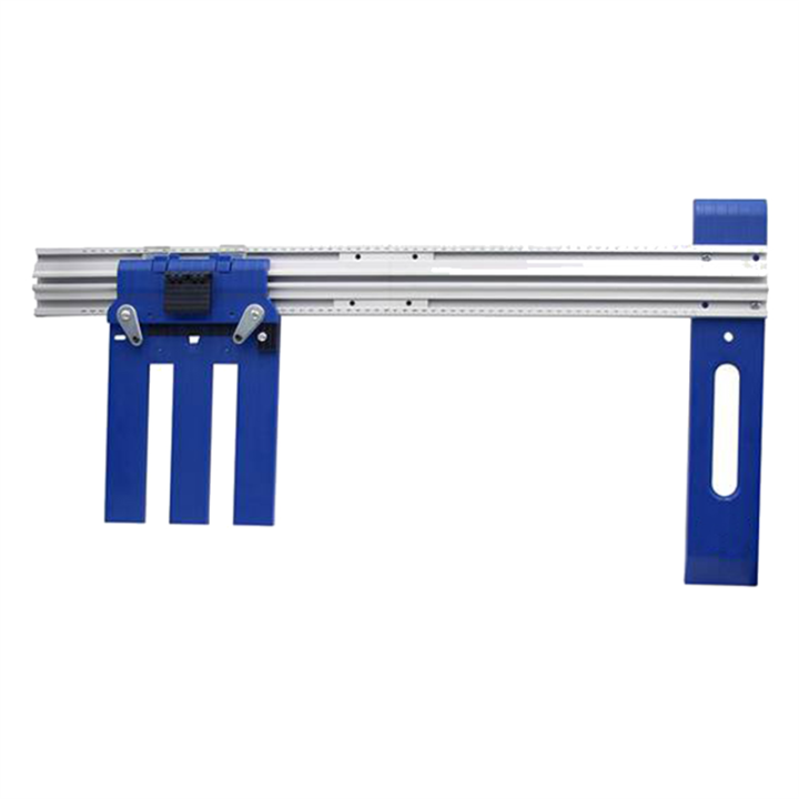 1Set Circular Saw Edge Guide Blue&Silver Aluminum Alloy with Scale Wood ...