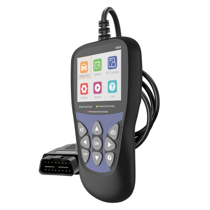 V850 Fault Code Reader Full OBD2 Function Auto Diagnostic Tool | Daraz.lk