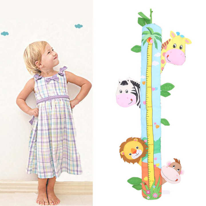 Ladies WorldChildren Height Growth Chart Multifunctional Animal Baby ...