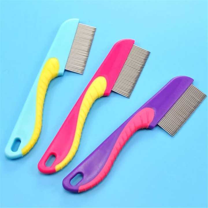 Head Lice Remover Hair Comb Stainless Steel Nit Head Hair Lice Comb ...