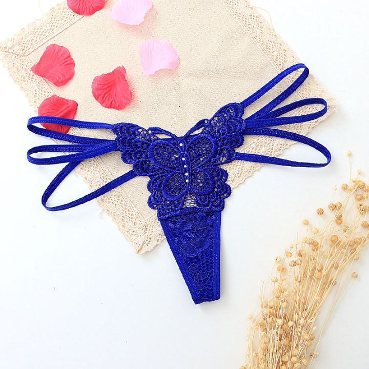 Women Latest Blue G String Thong Underwear | Daraz.lk