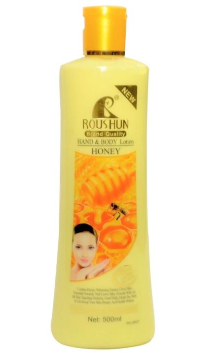 Roushun honey body lotion 500ml | Daraz.lk
