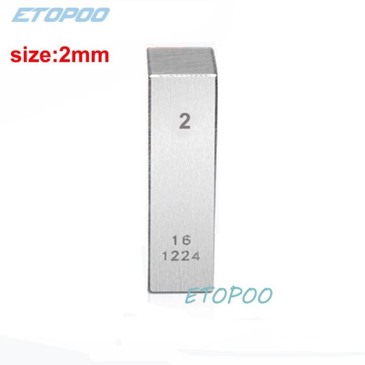 1mm 2mm 3mm 4mm 5mm 6mm 7mm 8mm 9mm 10mm Precision Steel Block gauge ...