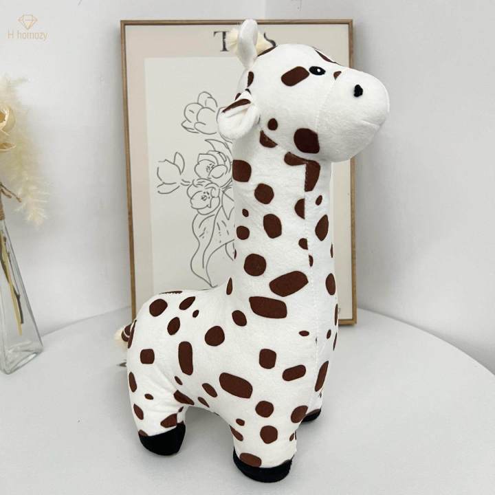 Giraffe Toy Realistic Interactive Toy Party Decoration Stuffed Doll ...