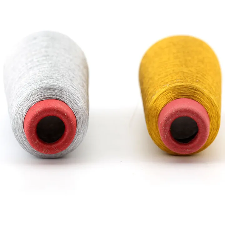 Gold Silver Computer Cross-Stitch Embroidery Threads 3000m Sewing ...