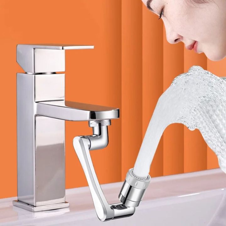 Multifunctional Faucet Extension 1080 Degree Rotating Mechanical Arm ...