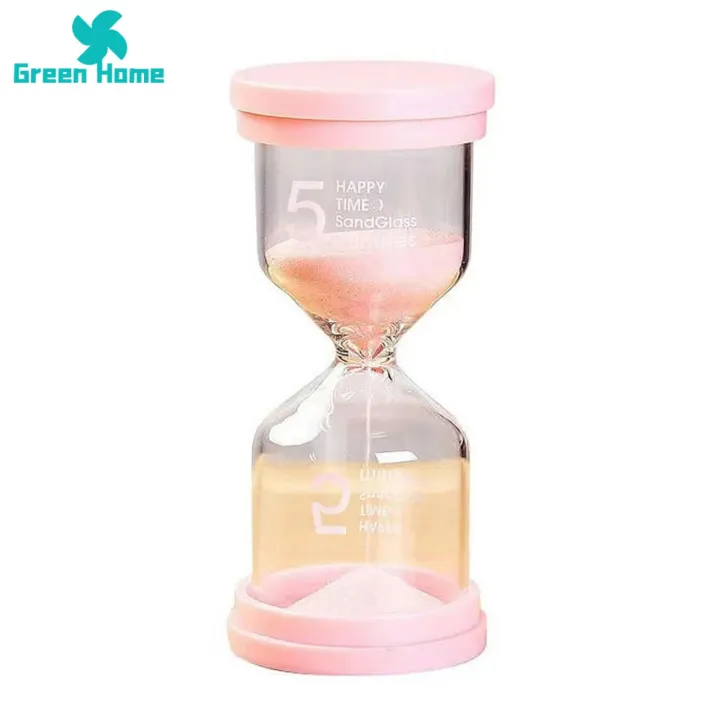 Mini Hourglass Timer Portable 5-minute Hourglass Timer with Suction Cup ...