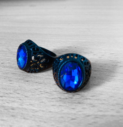 Fashion Ring - Blue Stone | Daraz.lk