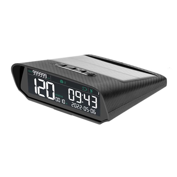 Car mounted wireless head up display olar GPS digital tachometer with ...