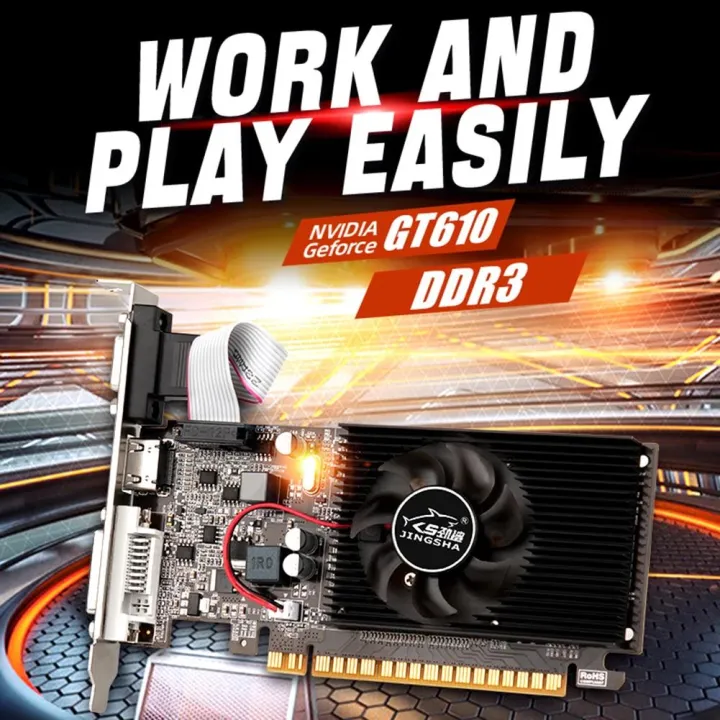 PC 16X graphics port DVIHDMI graphics card DDR34GBGT730128 bit, with ...