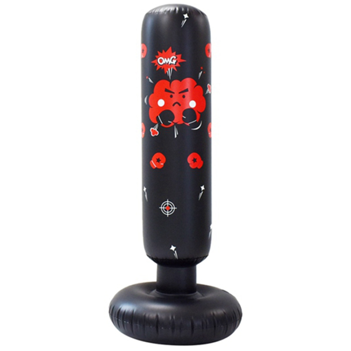 1 PCS Inflatable Punching Bag Boxing Bag Taekwondo Training Column Kids ...