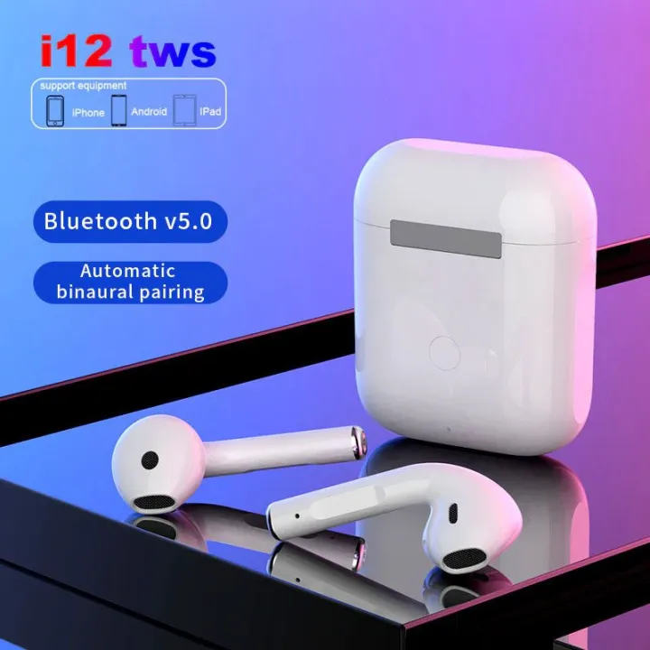 i12 TWS Wireless Earbuds | Wireless Headphones | Wireless Earphone ...