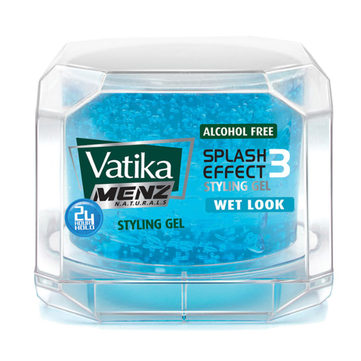 VATIKA SPLASH EFFECT STYLING GEL WET LOOK HAIR GEL (250 ml) | Daraz.lk