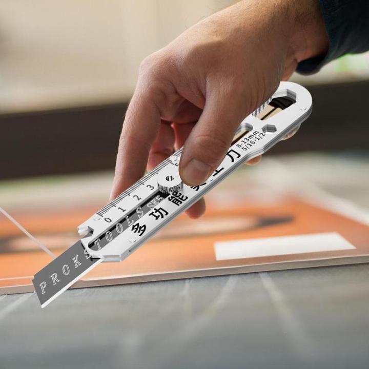 Heavy Box Cutter Retractable All Steel Cutter With Safety Lock For ...