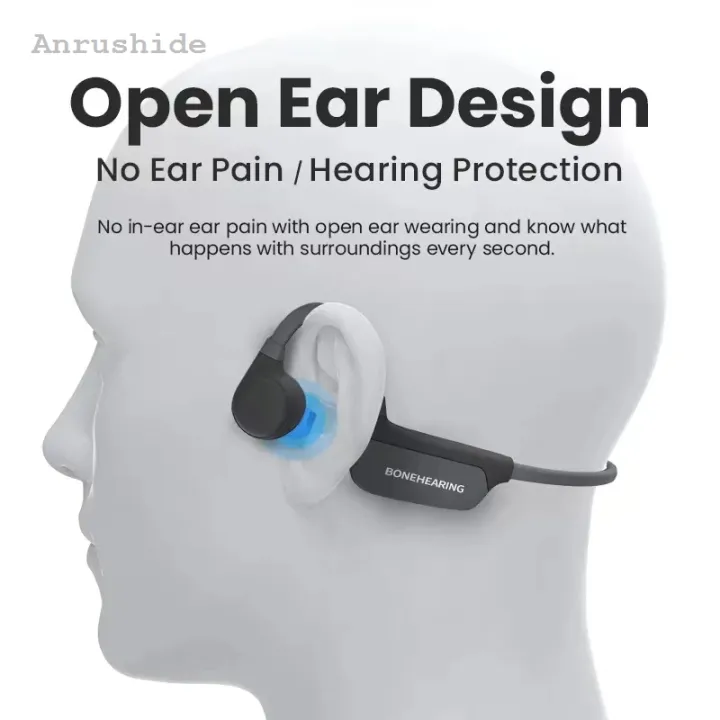 Anrushide New IPX5 Waterproof Wireless Bluetooth Ear Machine Noise ...
