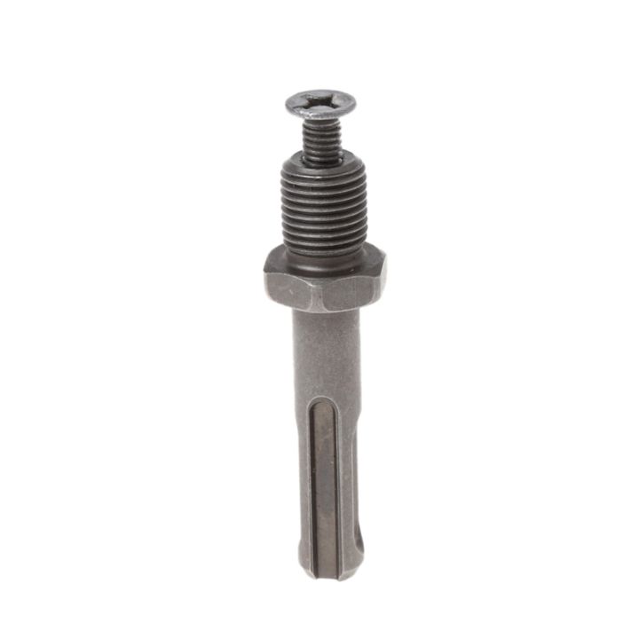 12mm Thread Dia Sds Plus Shank Drill Chuck Adapter Connector Gray C5ac ...