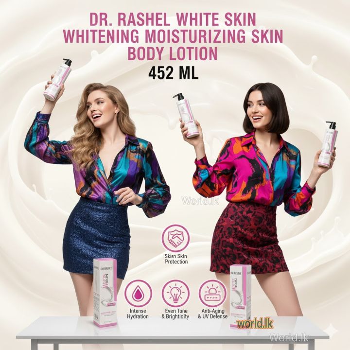 Dr. Rashel WHIiTE SKIN Whiitr tening Moisturizing Skin Body Lotion drws ...