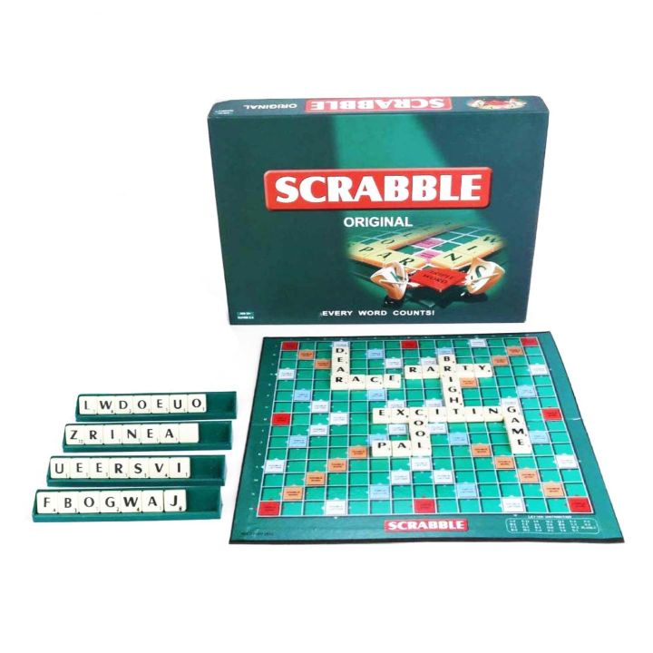 Scrabble Crossword Board Game (Tile Bag Not Included) | Daraz.lk