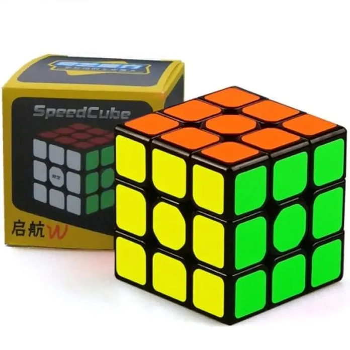 3 x 3 x3 Magic Speed Cube professional cube , QY warrior w 3x3 speed ...