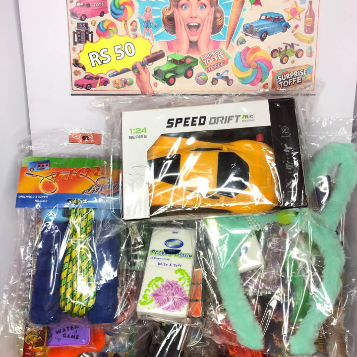 Pick & Win Surprise Box – Mystery Gift Pack for Kids (Rs. 50 Fun Pack ...