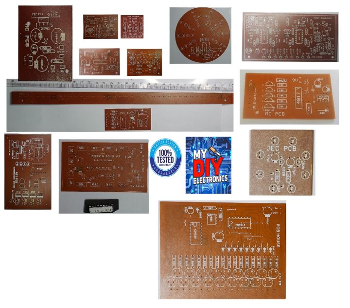 LED Lighting Fun PCB Board Only -13 in 01 package Production Diy Kit ...