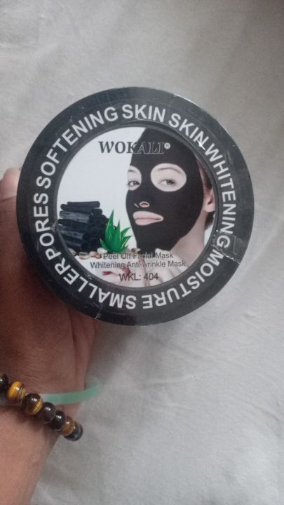WOKALI WHITENING ANTI WRINKLE PEEL OFF MASK - 300G | Daraz.lk