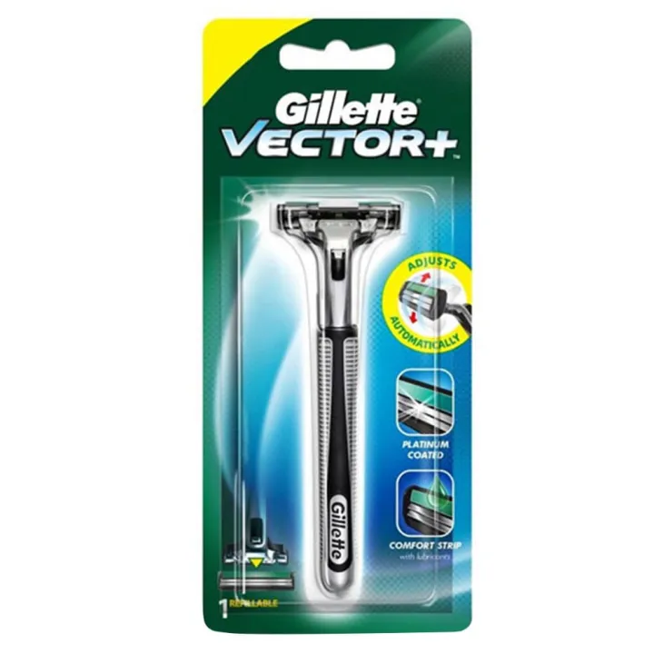Gillette Vector Plus Razor | Daraz.lk