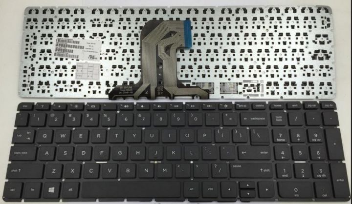 Laptop Internal Keyboard (US) for Hp Pavilion 15-AC, 15-AF, 250 G4, 255 ...