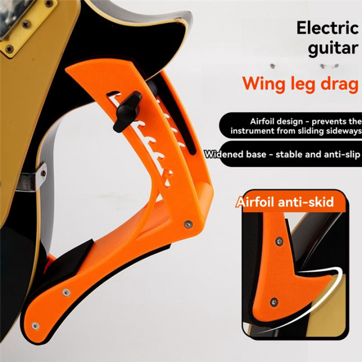 Guitar Bracket Adjustable Leg Rest Support Stand for Electric Classical ...