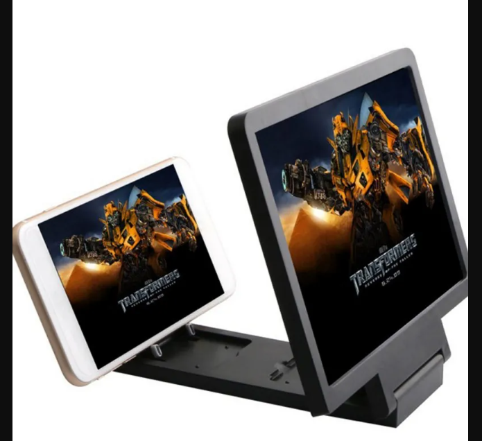 Universal 3D Mobile Screen Enlarger 3D Glass F1 (Black) | Daraz.lk