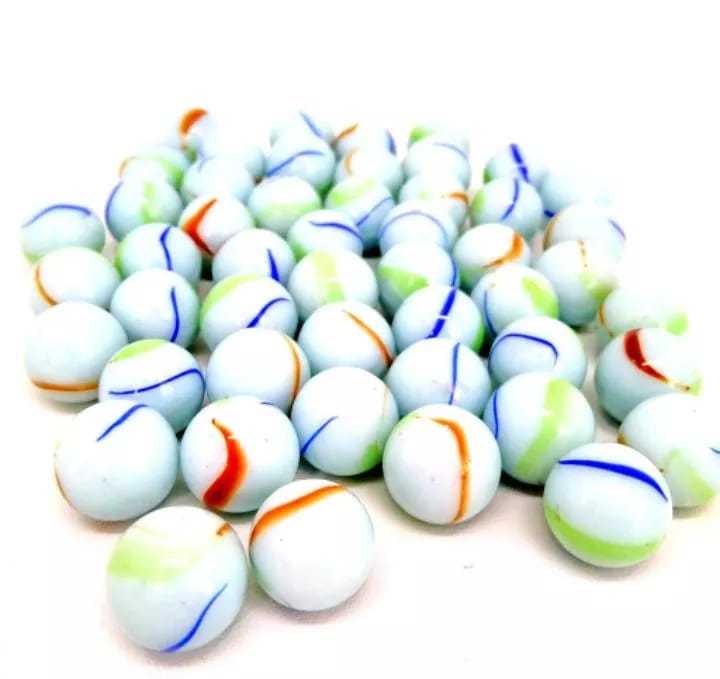 Milk Glass Marbles for fish tanks, Vase Accents and plant pots -100PCS ...