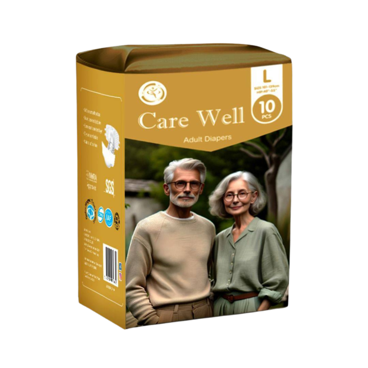 Care Well Adult Diapers 10 Pcs Large Size | Daraz.lk