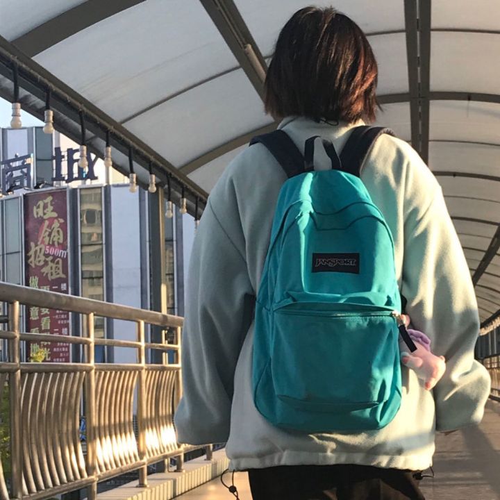Water Men's and Women's Jasper Schoolbag Travel Campus Lake Blue Super ...