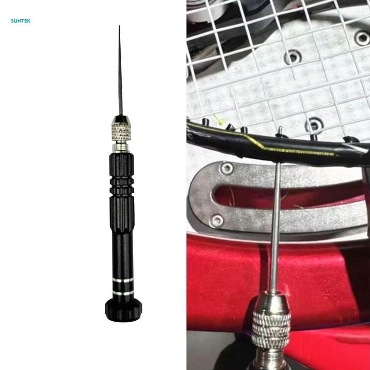 Racquet Stringing Straight Awl Tennis Badminton Racket Stringing Tools ... Racquet Stringing Straight Awl Tennis Badminton Racket Stringing Tools ...