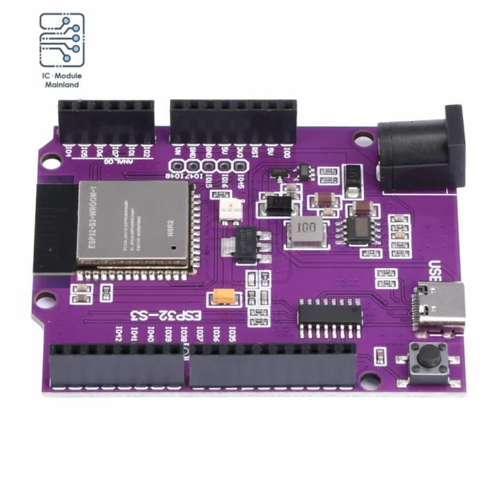 Esp32-S3 Uno Development Board On-Board Wroom-1-N8r2/n16r8 Module Compatible Devkitc-1 Type-C ...