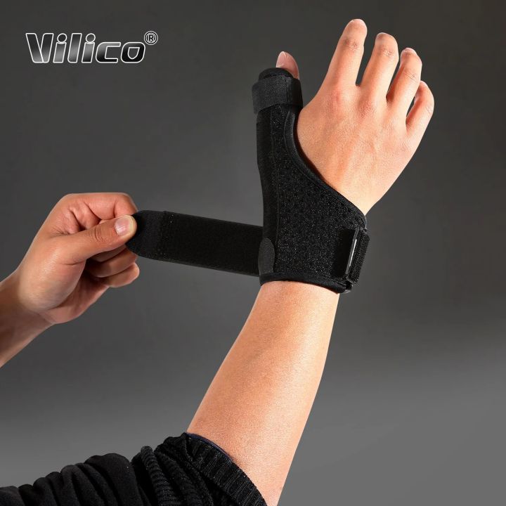 Vilico Wristband Removable Aluminum Wrist Brace Support Arthritis Wrist ...