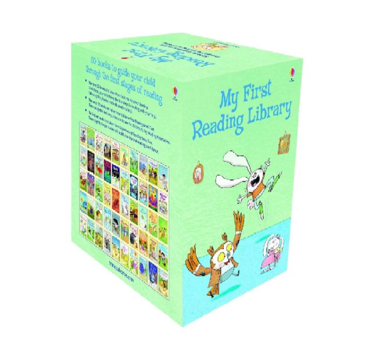 Usborne Books My First Reading Library 50 Books Box Set | Daraz.lk