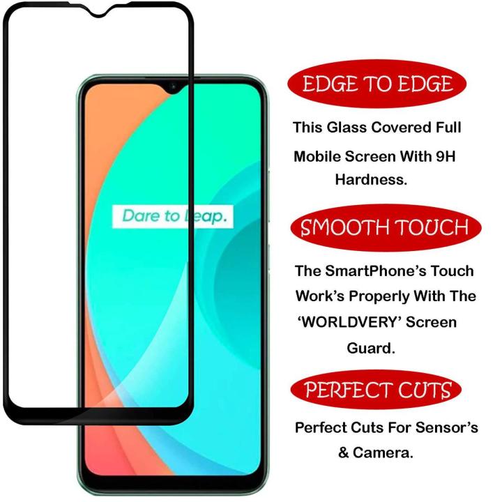 Full Cover MTB Tempered Glass For Realme 5 Screen Protector Protective ...