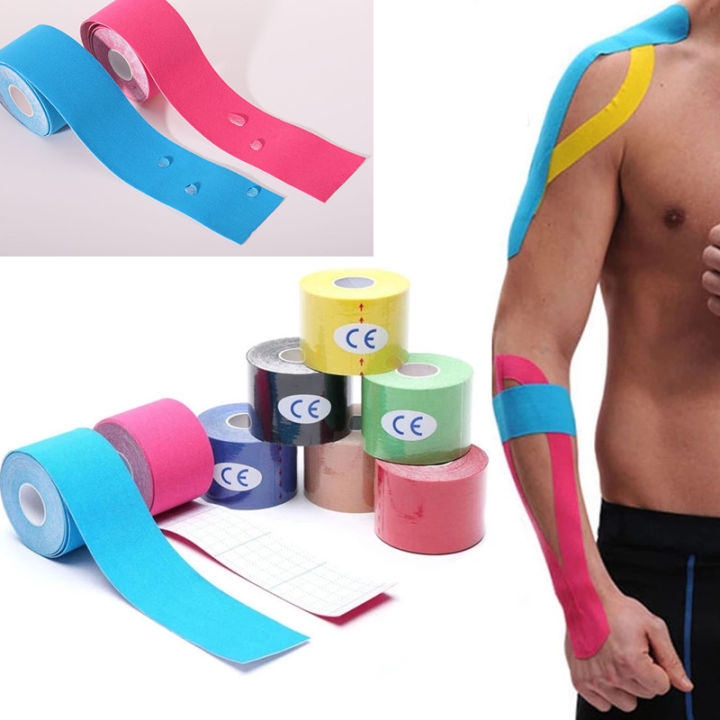 NEW 【LATS Store】One Piece Tape Muscle Bandage Sports Elastic Adhesive ...