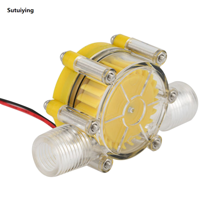 Sutuiying Micro-hydro Generator DC12V Water Flow Pump Turbine ...