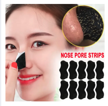 10pc Blackhead Remover Nose Sticker Acne Treatment Mask Nose Sticker 5 ...