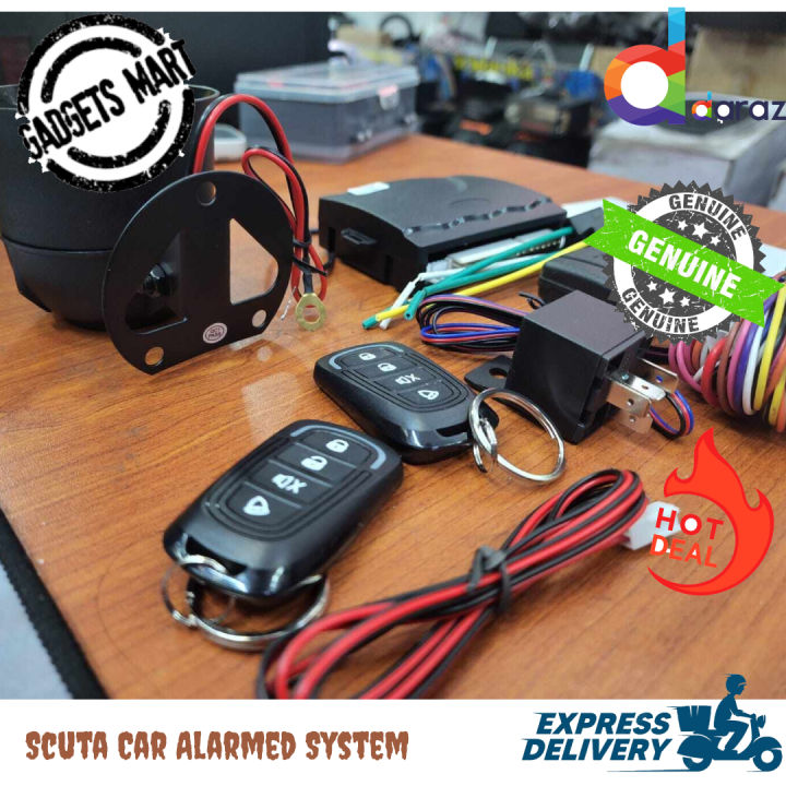 Scuta Car Alarmed System With Remote Keys | Daraz.lk