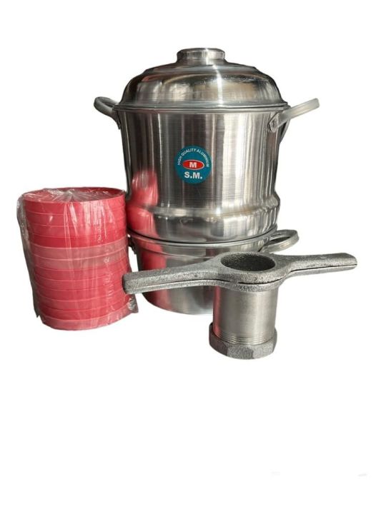 Aluminum String Hopper Set Medium 1 steamer /1 string hopper making ...