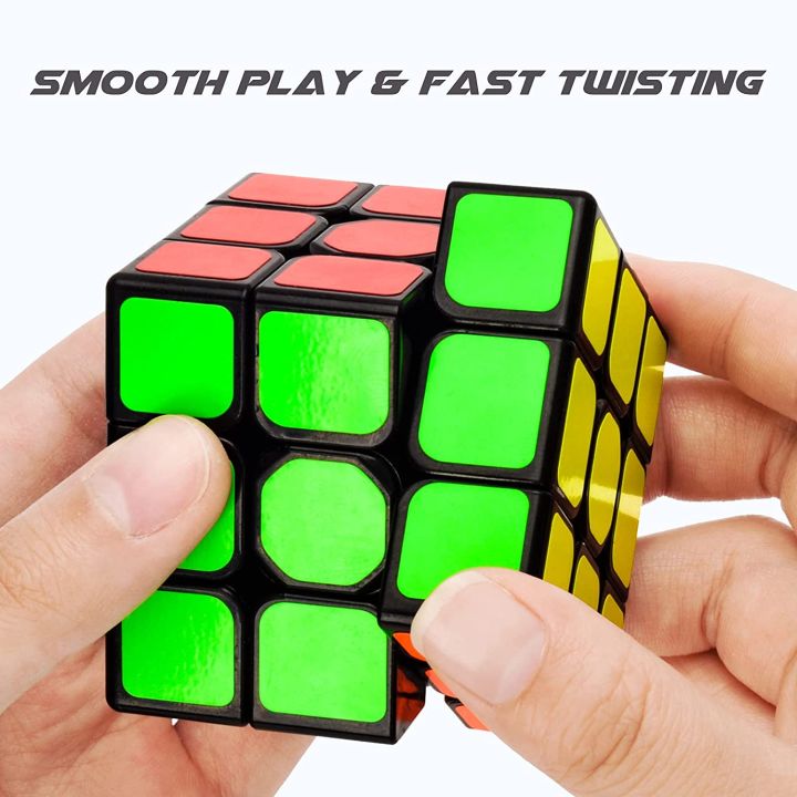 Smooth Magic Rubik’s Cube For Kids And Adults Fun Cube Brain Teaser ...